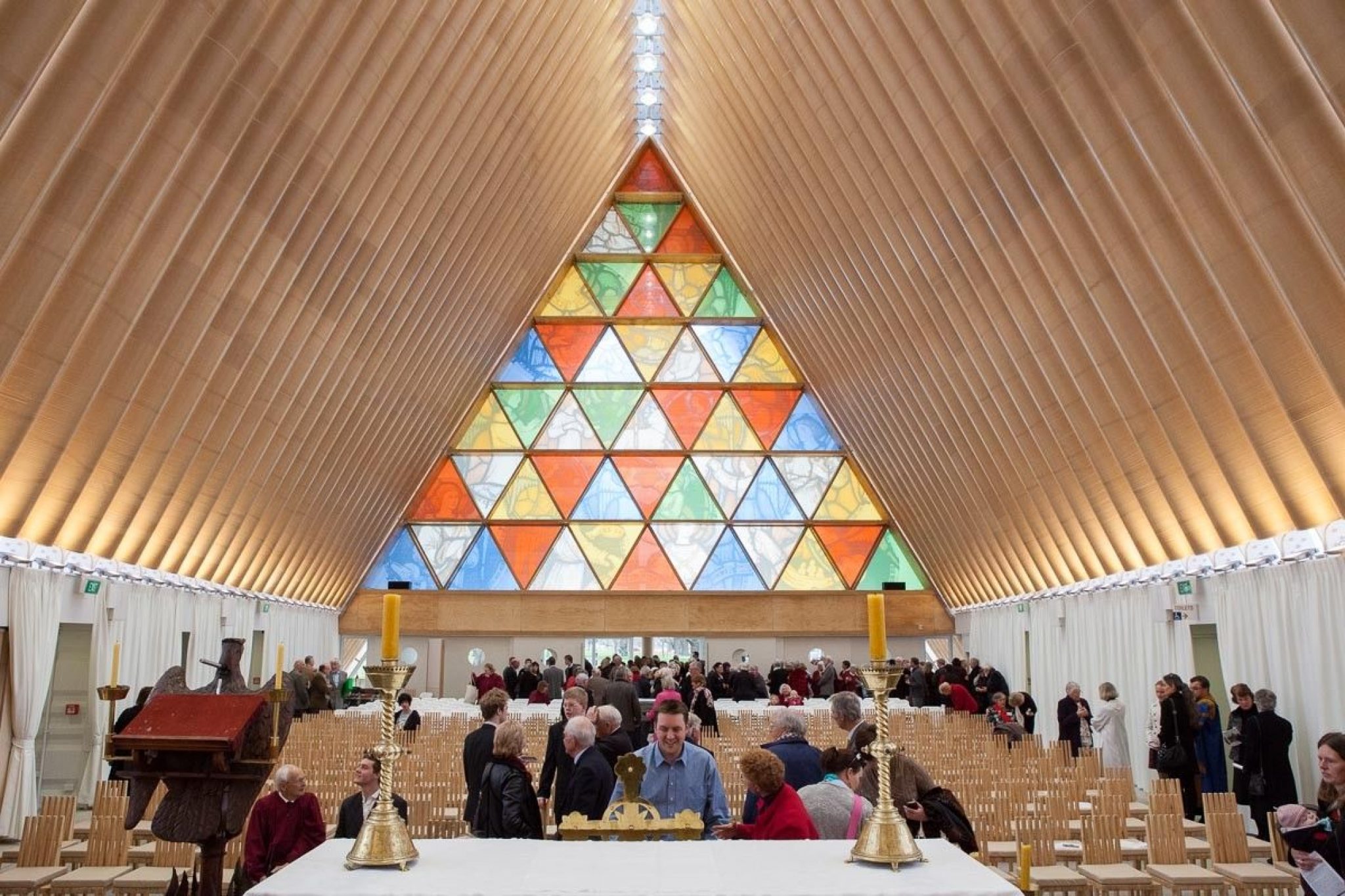 Christchurch NZ cardboard cathedral | Shigeru Ban Architects - Arch2O.com