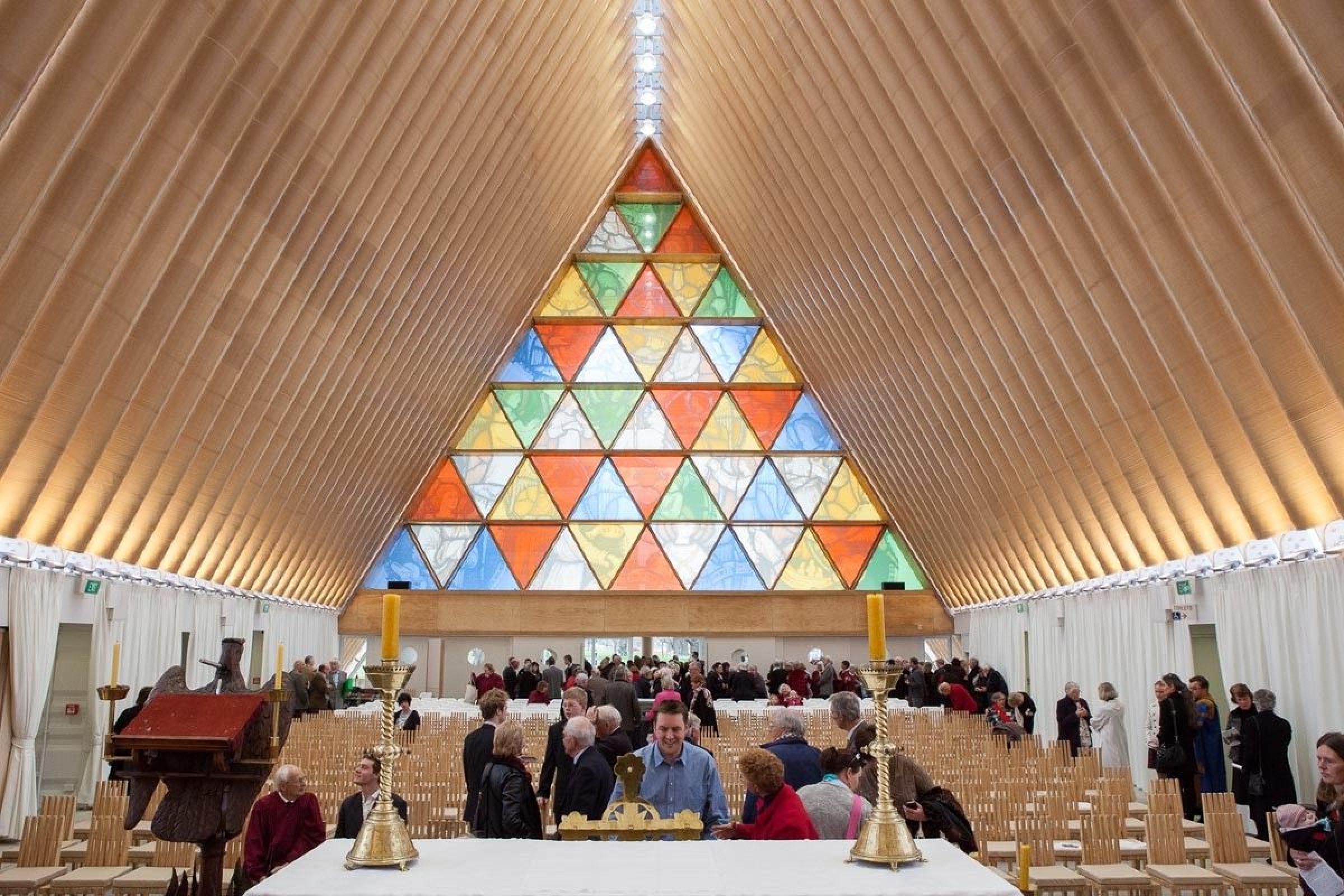 Christchurch NZ cardboard cathedral | Shigeru Ban Architects - Arch2O.com
