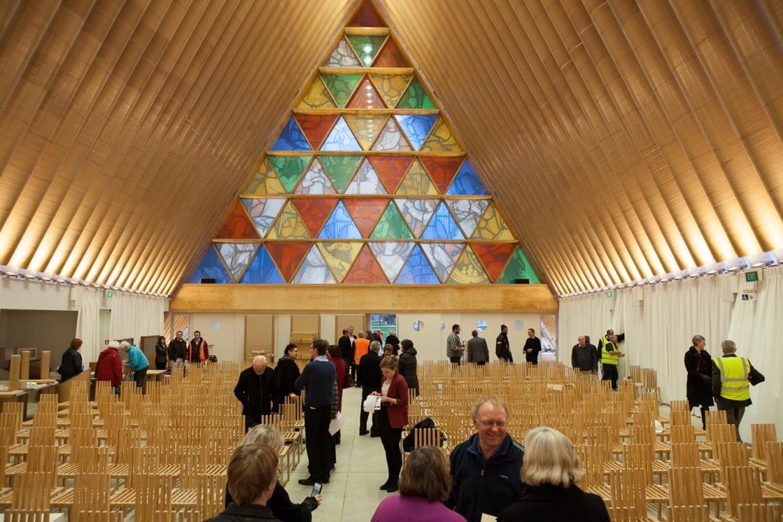 Christchurch NZ cardboard cathedral | Shigeru Ban Architects - Arch2O.com