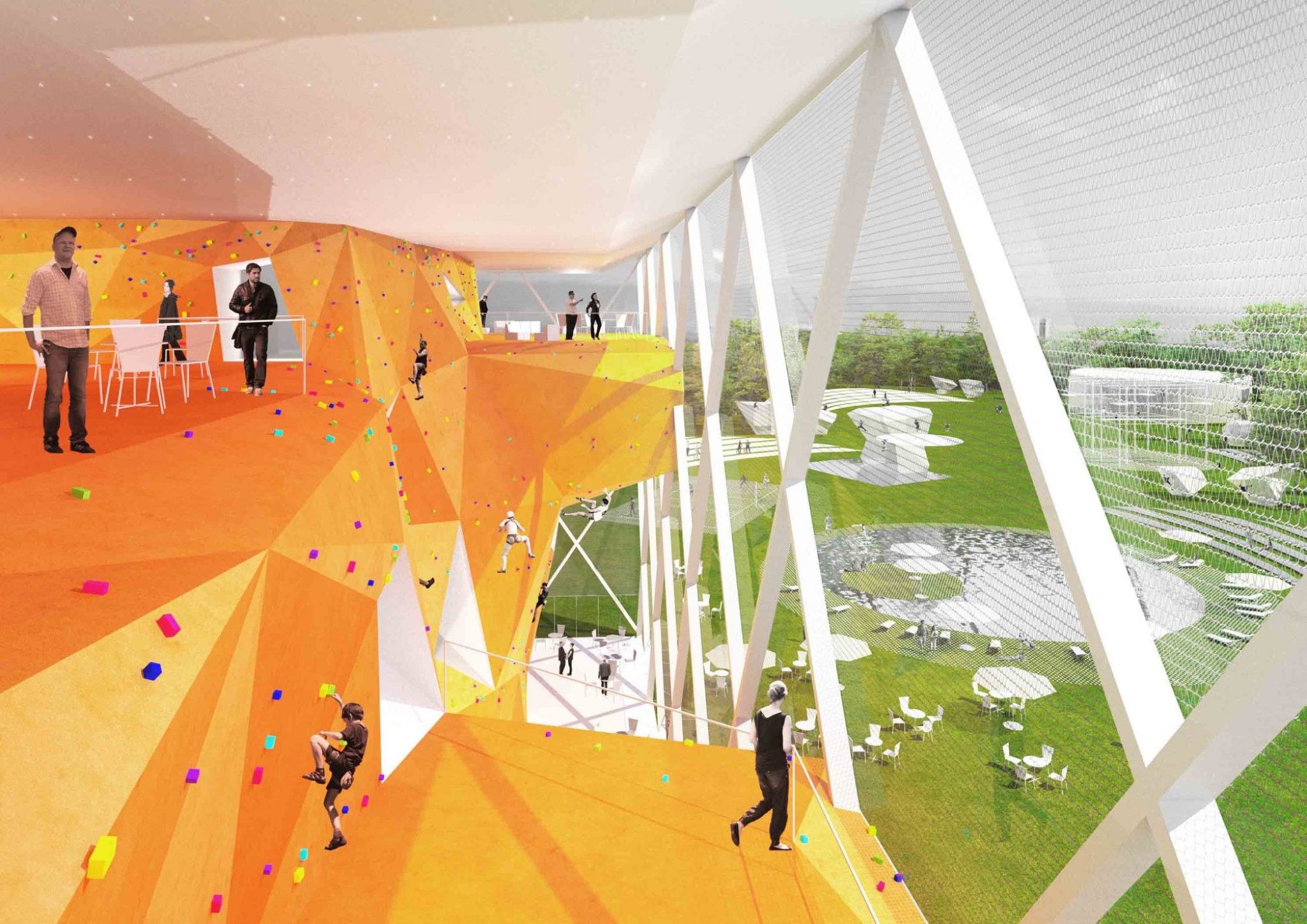 Collider Activity Center Competition Entry | Radionica Arhitekture ...