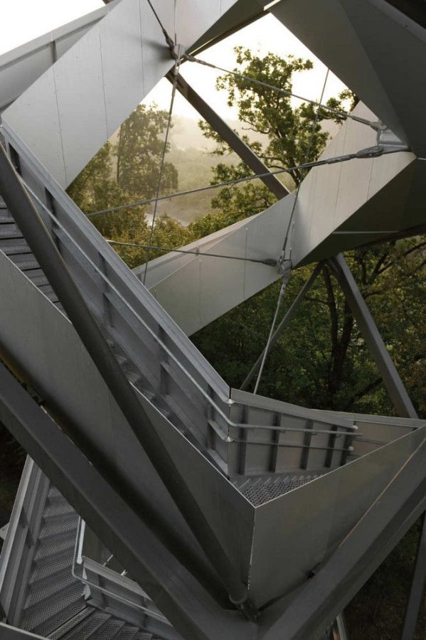 Observation Tower on the River Mur | terrain:loenhart&mayr - Arch2O.com