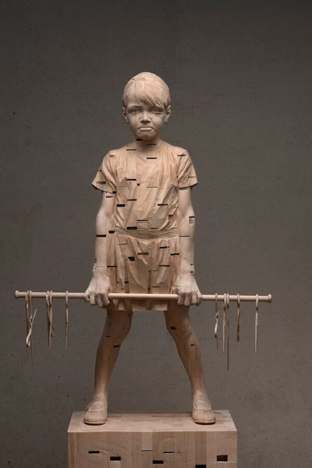 Sculptures of Children | Gehard Demetz – Arch2O.com
