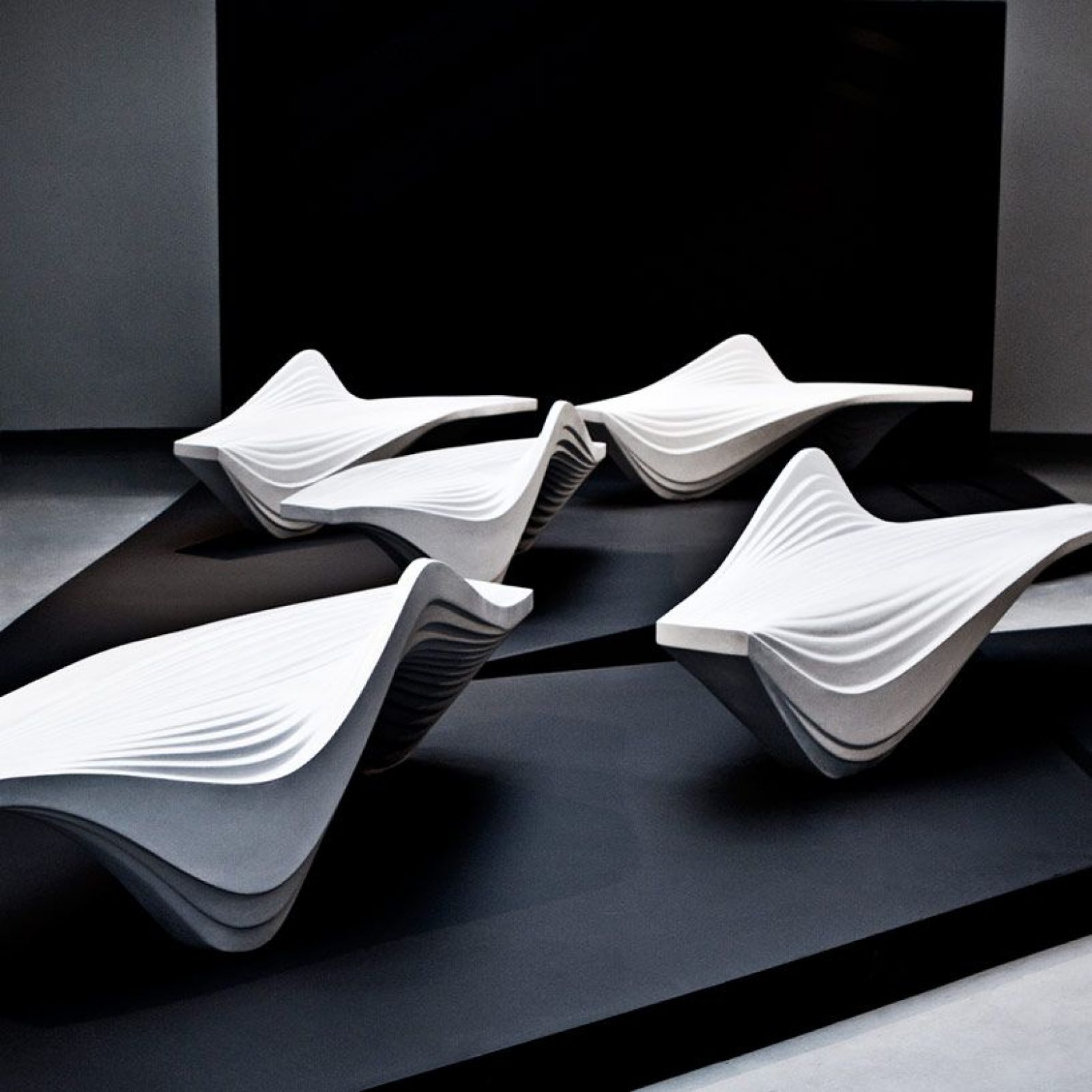 Serac Bench for LAB 23 | Zaha Hadid Architects - Arch2O.com