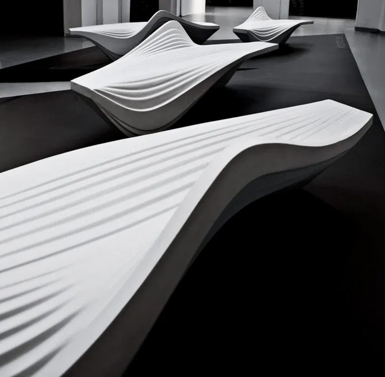 Serac Bench for LAB 23 | Zaha Hadid Architects - Arch2O.com