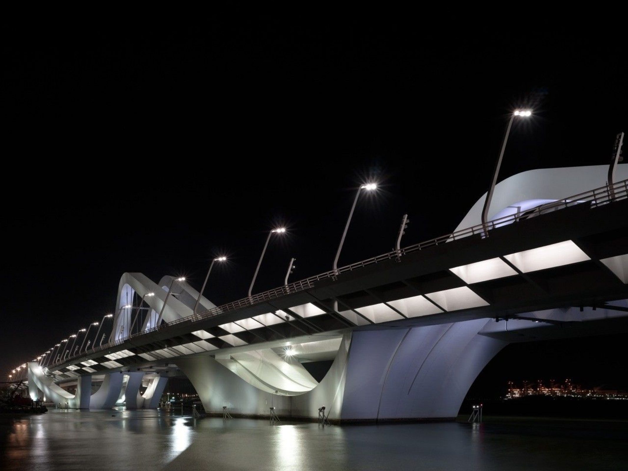 Sheikh Zayed Bridge | Zaha Hadid Architects - Arch2O.com