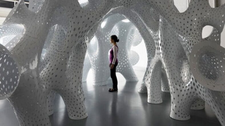 nonLin/Lin Pavilion | Marc Fornes/THEVERYMANY - Arch2O.com