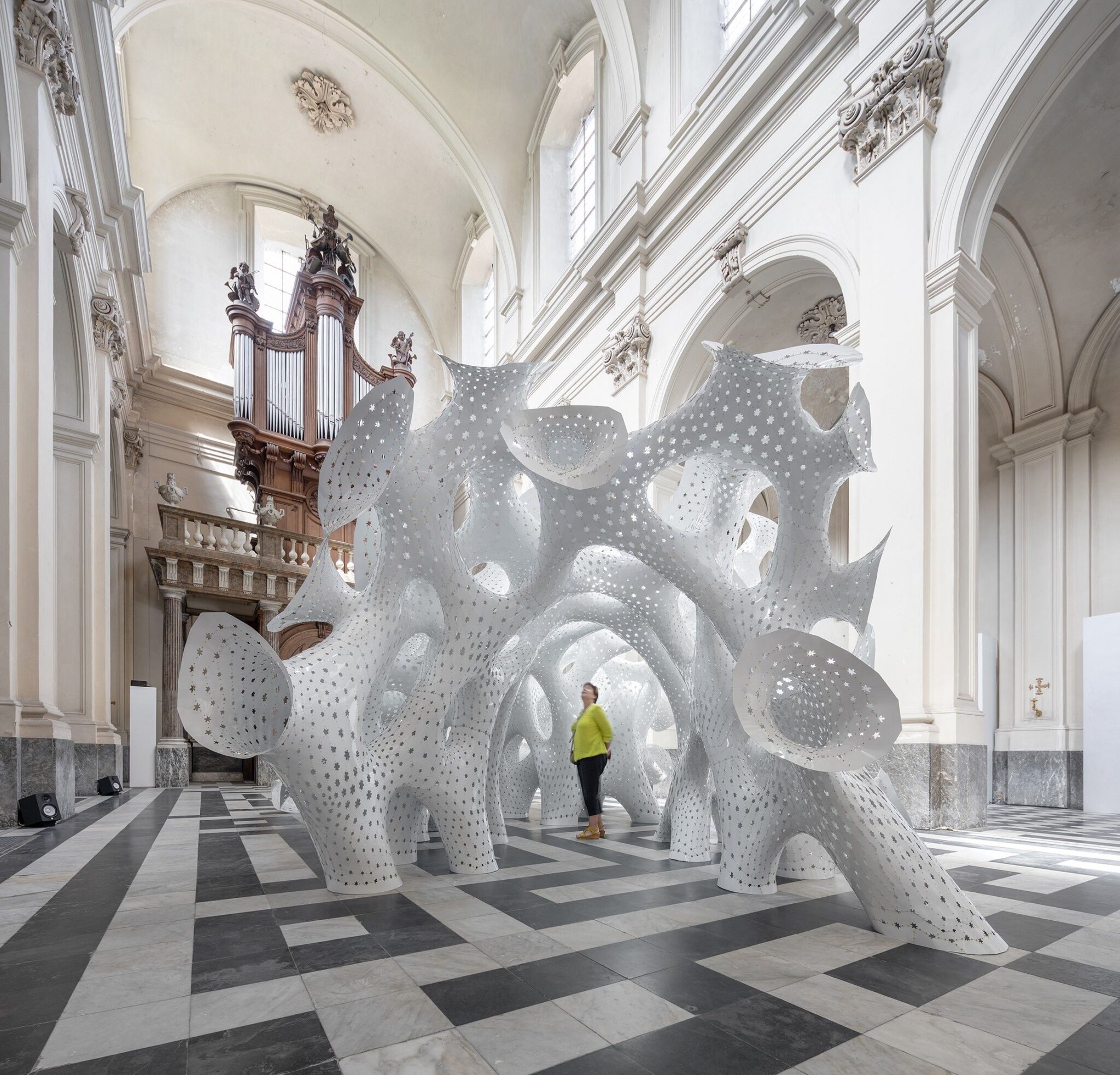 nonLin/Lin Pavilion | Marc Fornes/THEVERYMANY - Arch2O.com