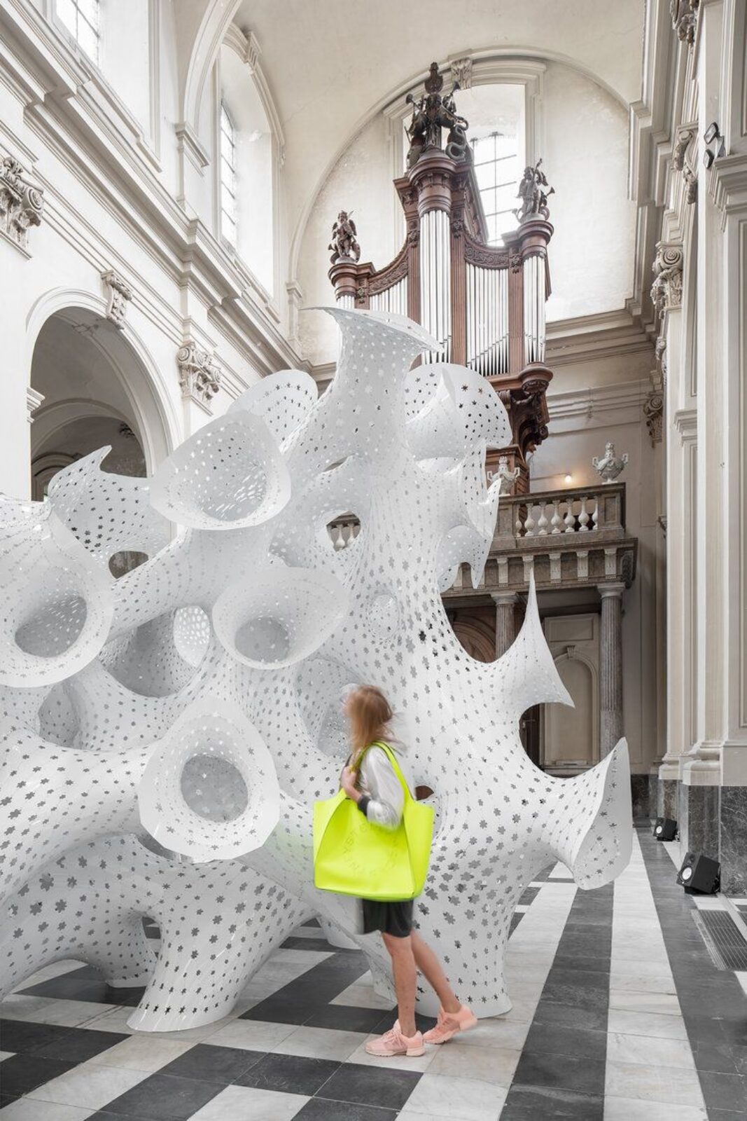 nonLin/Lin Pavilion | Marc Fornes and THEVERYMANY - Arch2O.com