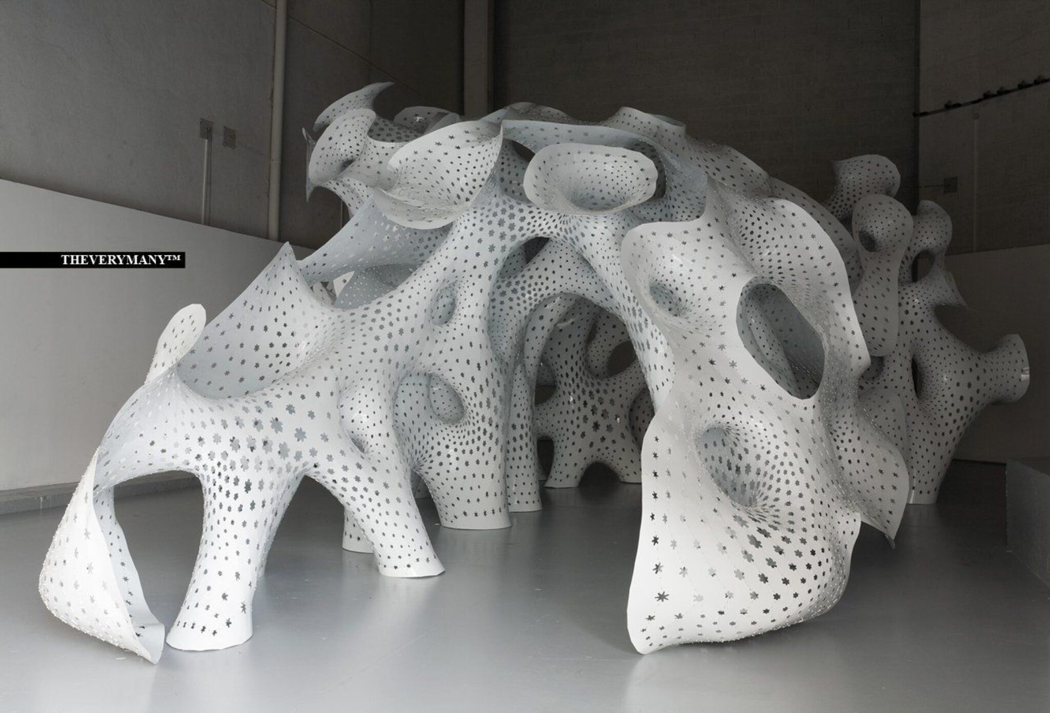nonLin/Lin Pavilion | Marc Fornes and THEVERYMANY - Arch2O.com