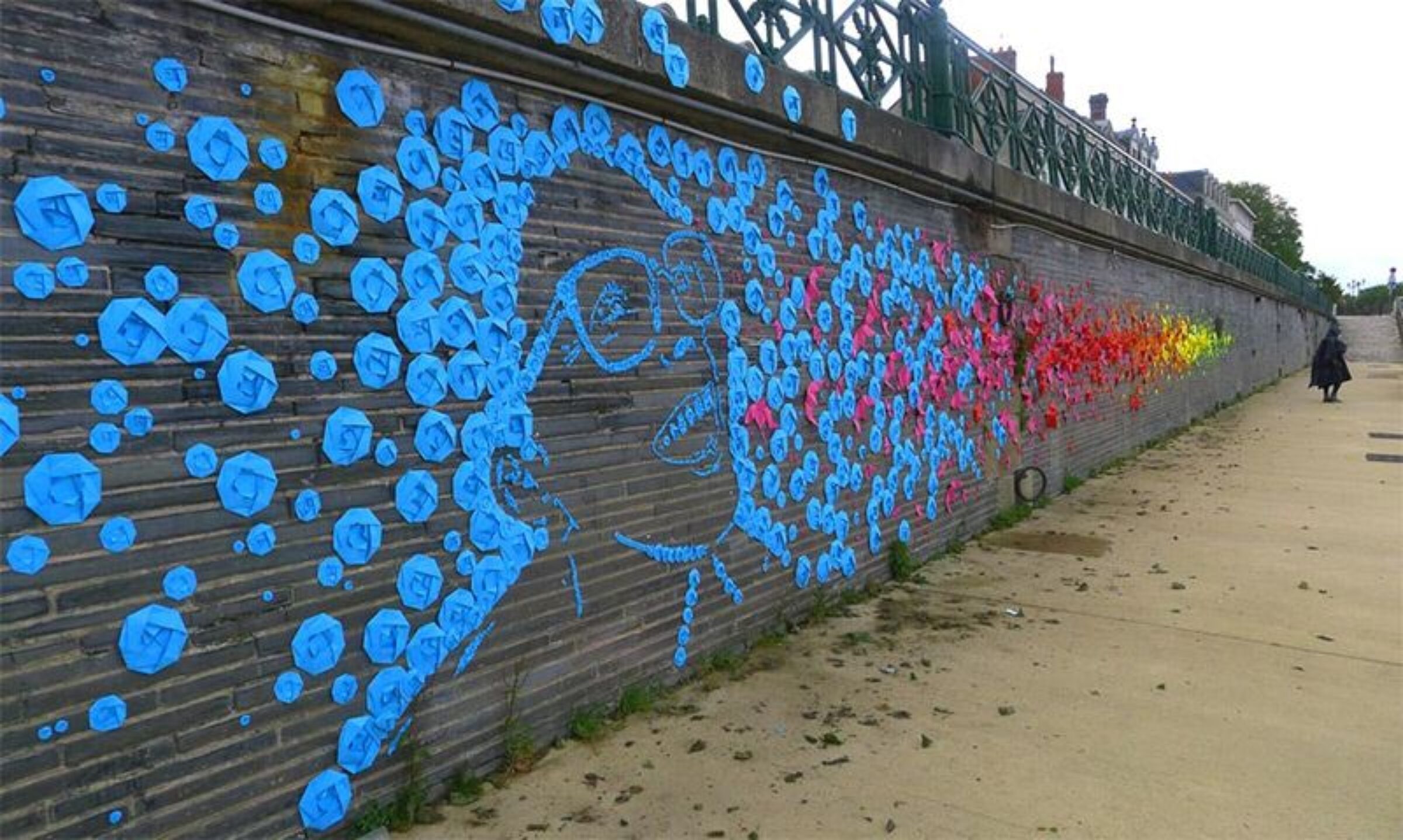 Origami Street Art | Mademoiselle Maurice - Arch2O.com