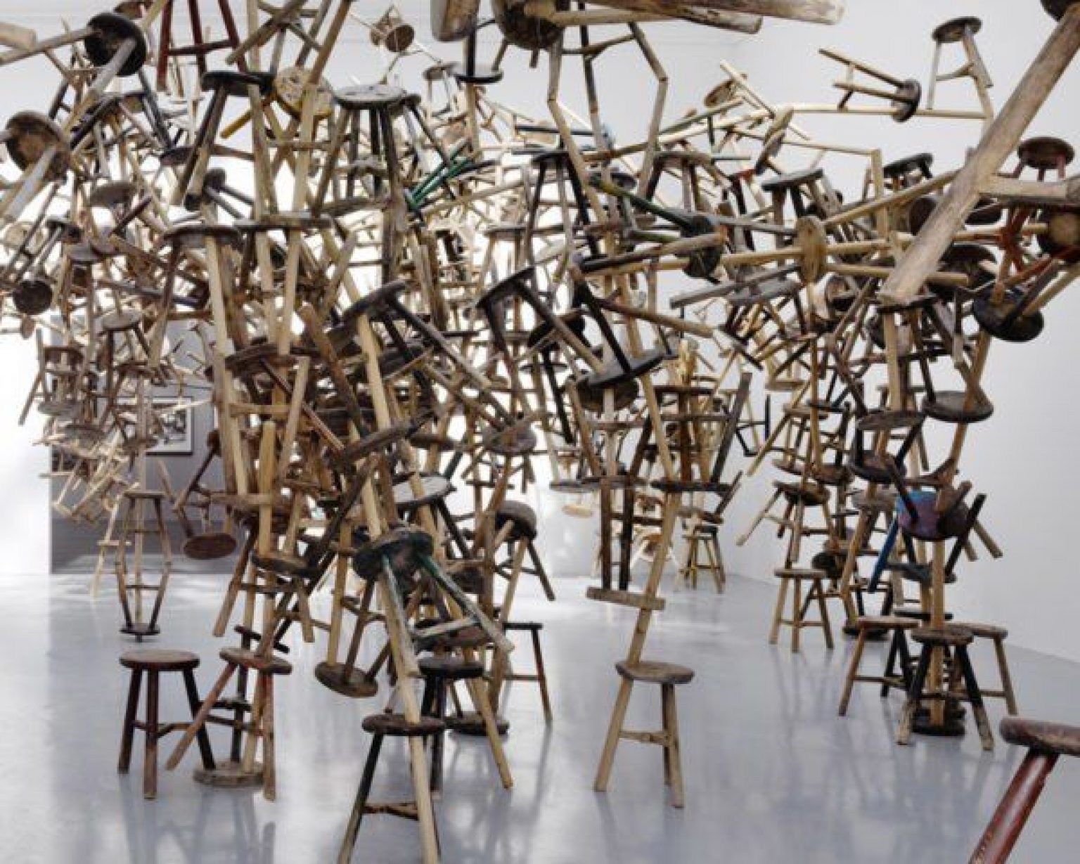 Installation of 886 Antique Stools | Ai Weiwei - Arch2O.com