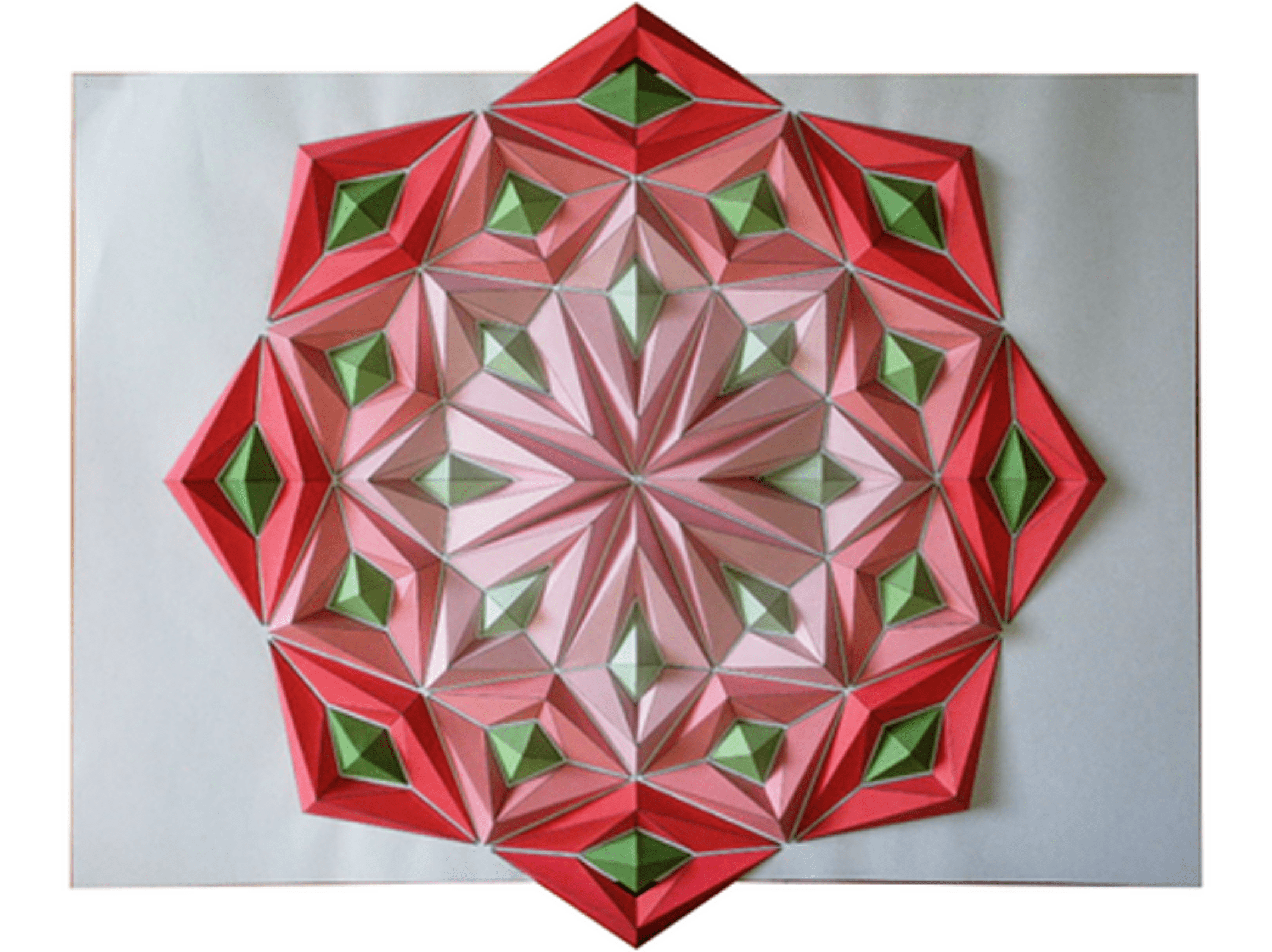 Origami mosaics | Kota Hiratsuka - Arch2O.com