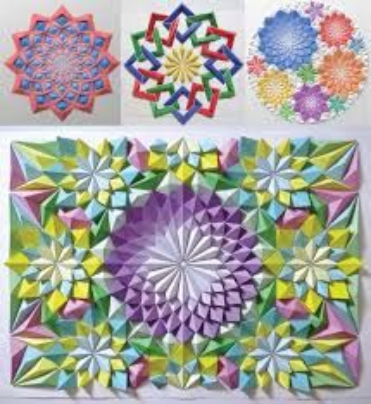 Origami mosaics | Kota Hiratsuka - Arch2O.com