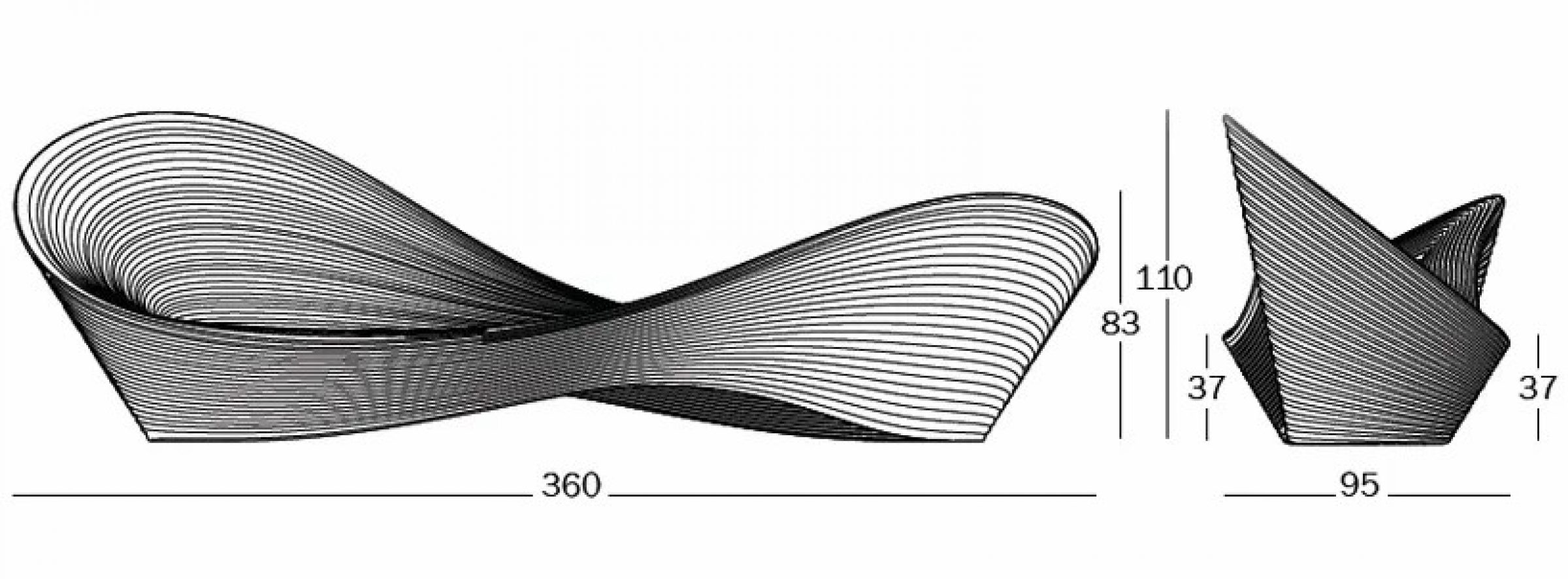 Ron Arad | Folly bench for magis - Arch2O.com