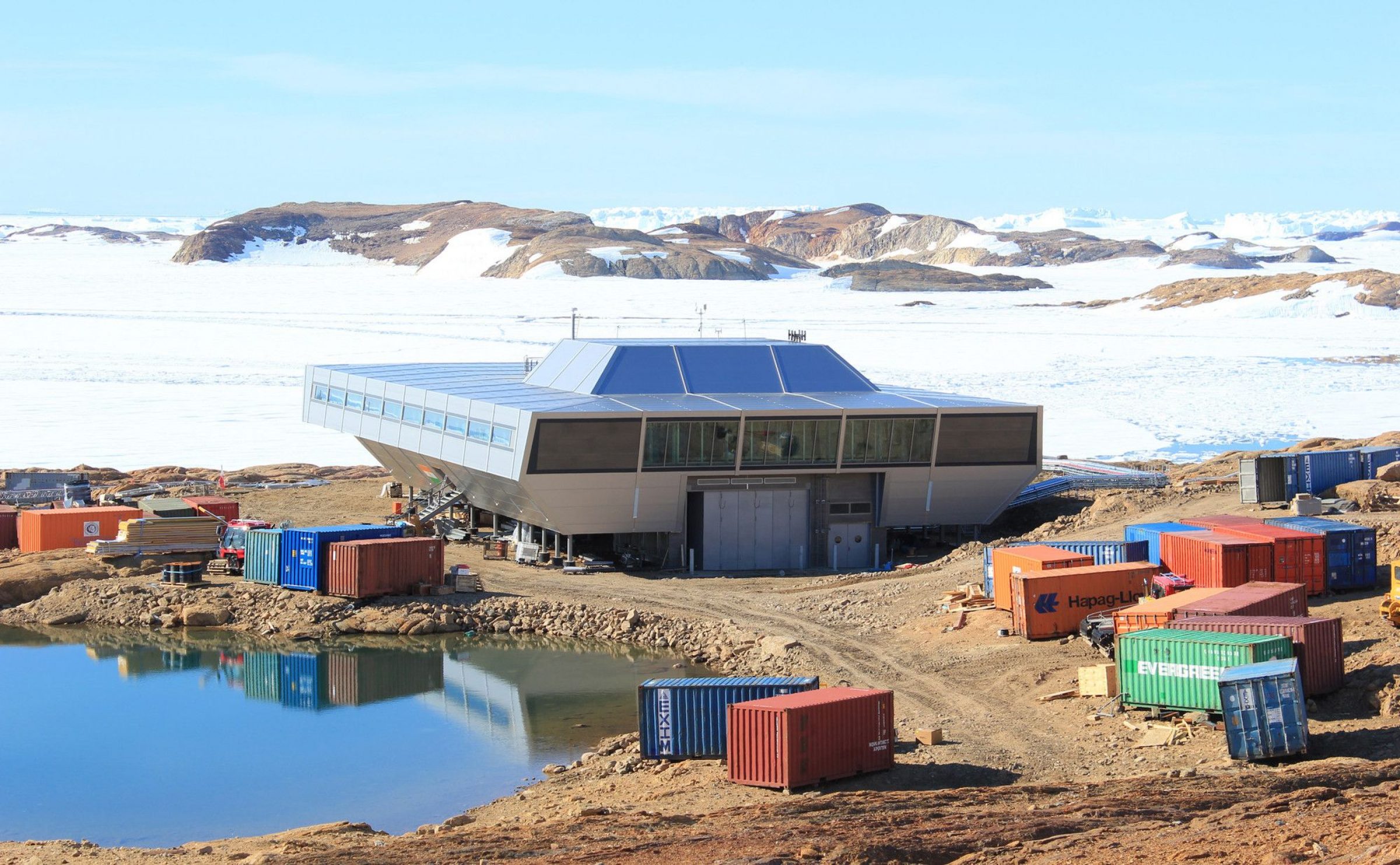 Bharati Antarctica Research Station | Bof Arkitekten - Arch2O.com