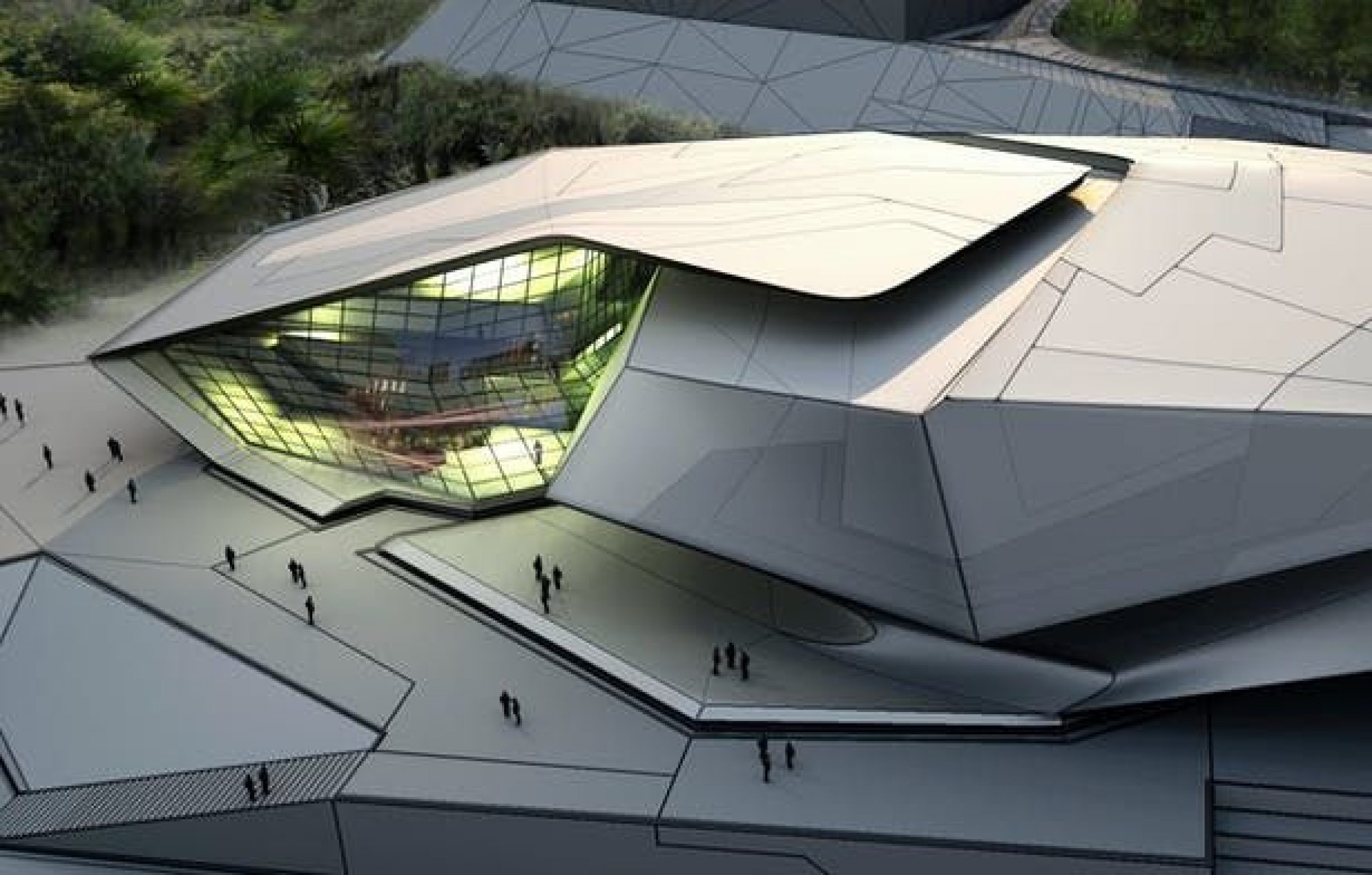 Chinese University of Hong Kong Arena | Tom Wiscombe Design - Arch2O.com