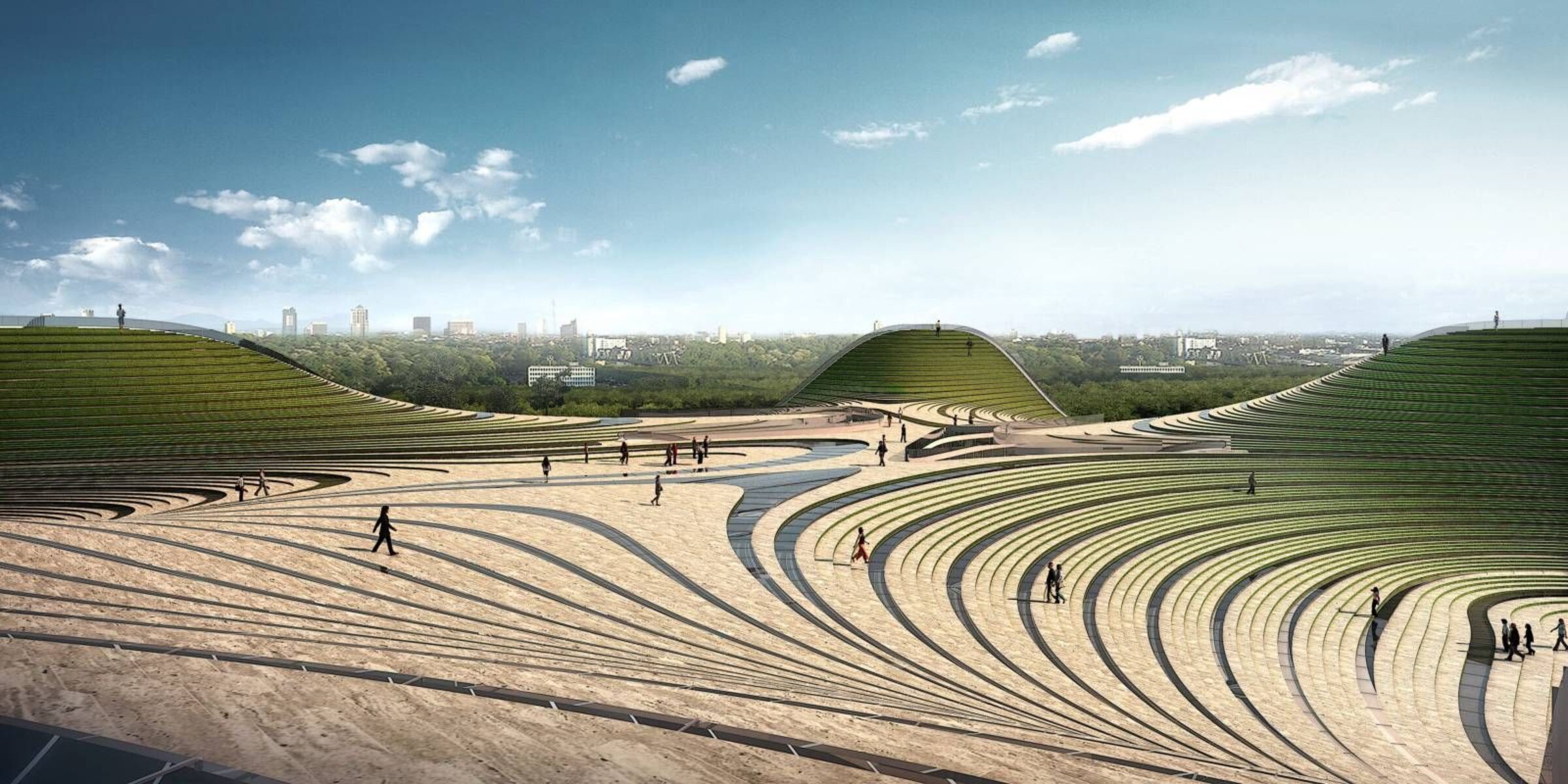 Exhibition Center of Otog | Kuan Wang - Arch2O.com