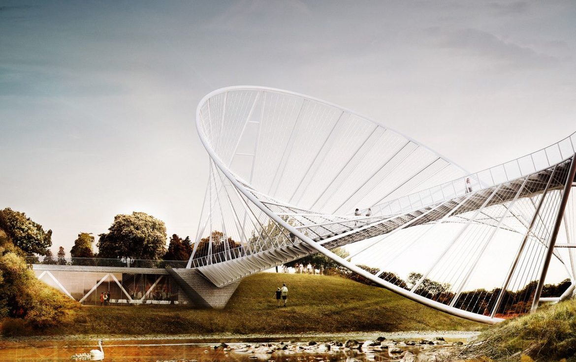 Salford Meadows Bridge Competition Entry I JBMC Architects – Arch2O.com