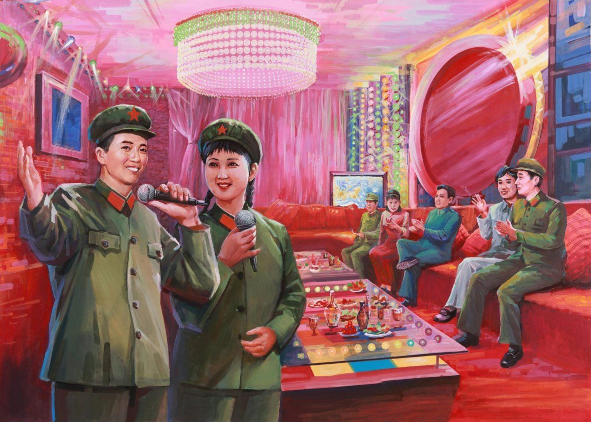 Social Utopia Paintings | North Korean propaganda artists - Arch2O.com