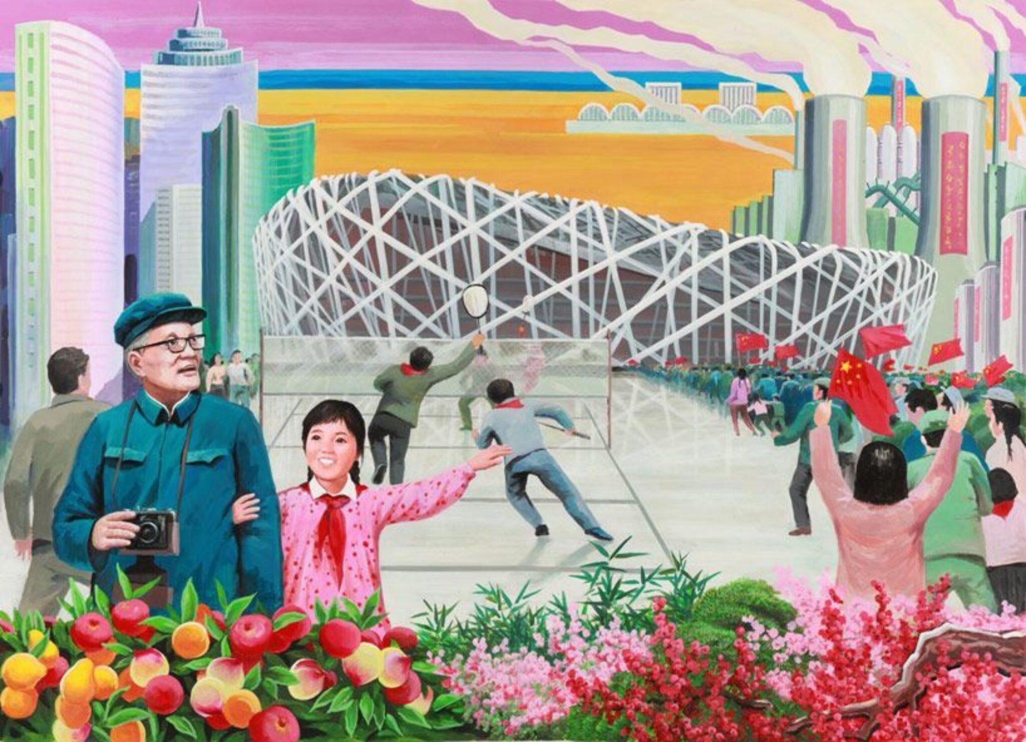 Social Utopia Paintings | North Korean propaganda artists - Arch2O.com