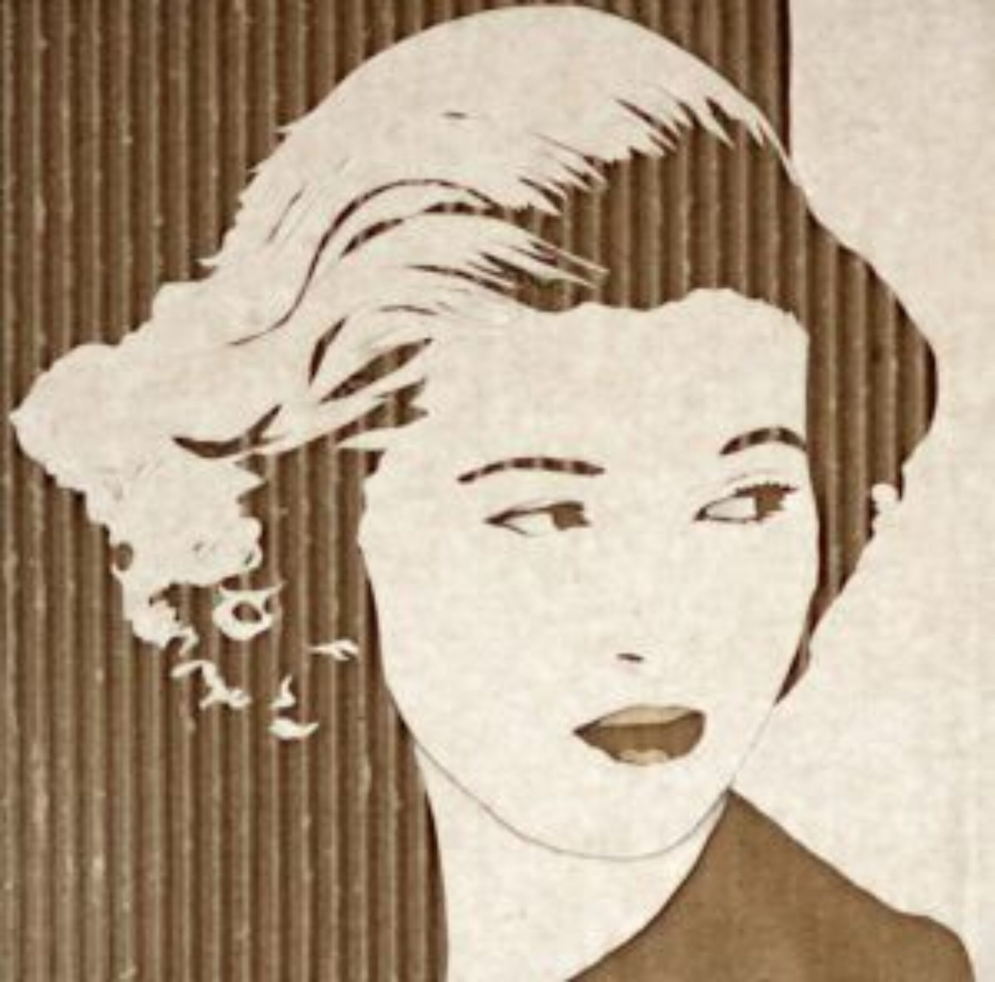 Cardboard Relief Portraits | Giles Oldershaw - Arch2O.com