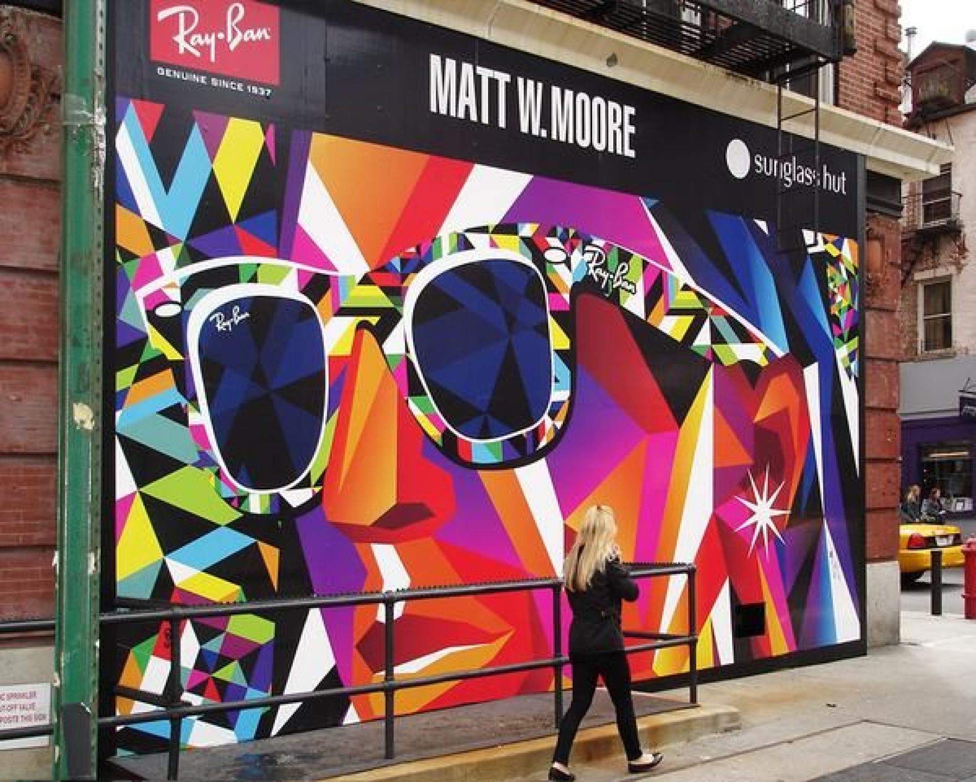 Colorful Geometry Murals | Matt W. Moore - Arch2O.com