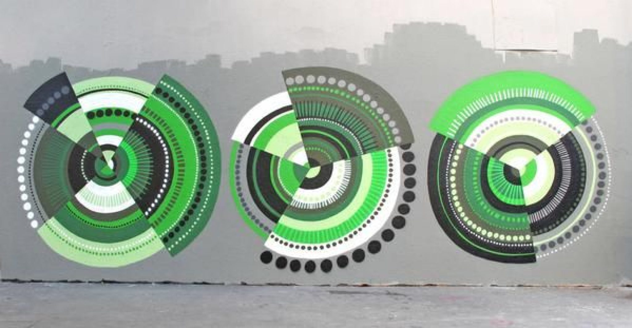 Colorful Geometry Murals | Matt W. Moore - Arch2O.com