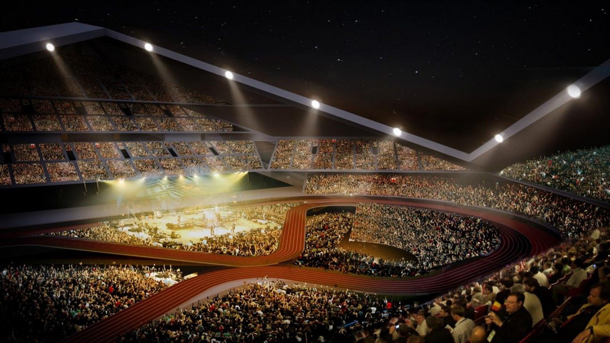 The New Athletic Stadium | BF Architecture - Arch2O.com