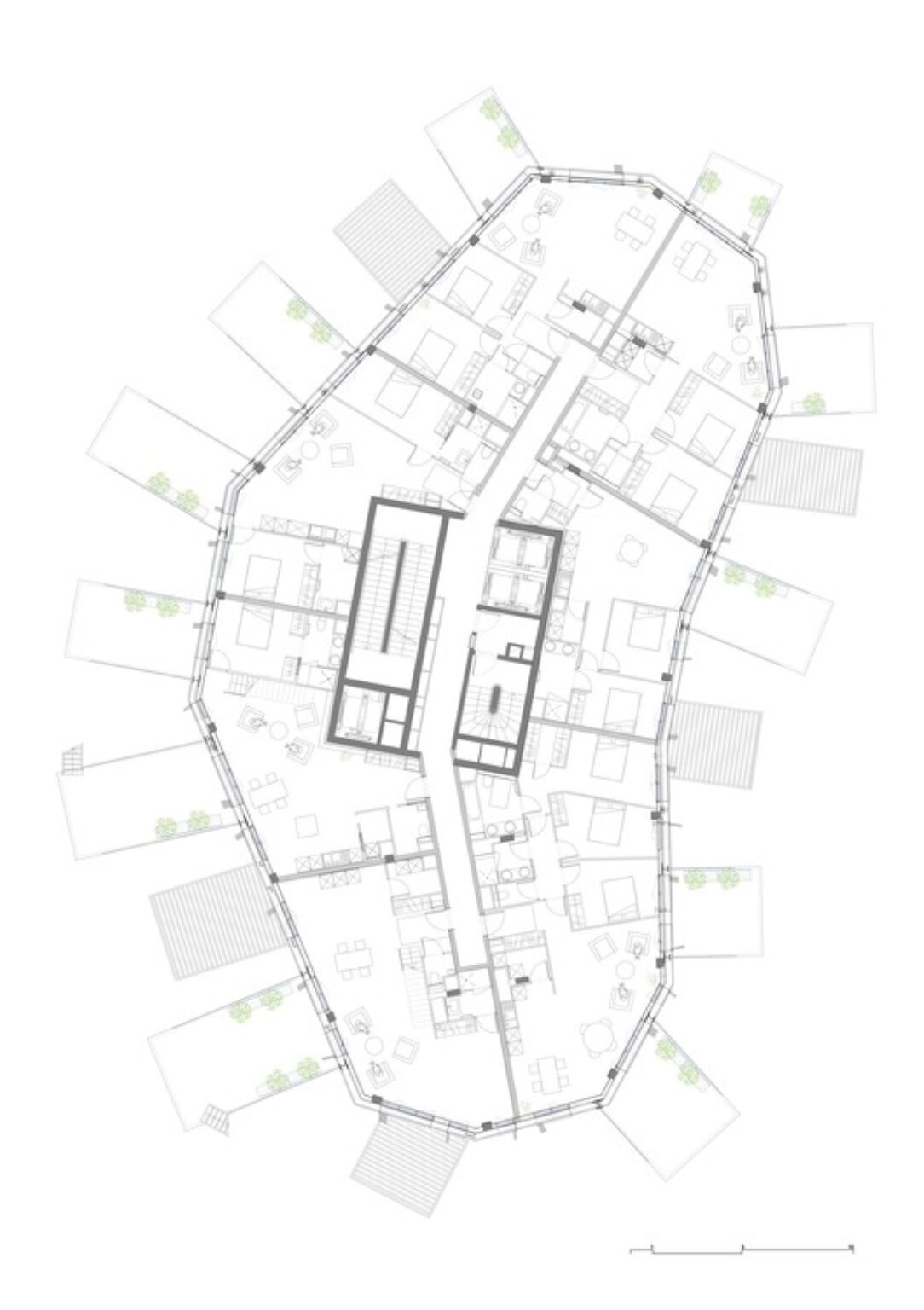 L’ Arbre Blanc” (White Tree) | Sou Fujimoto Architects, Nicolas L
