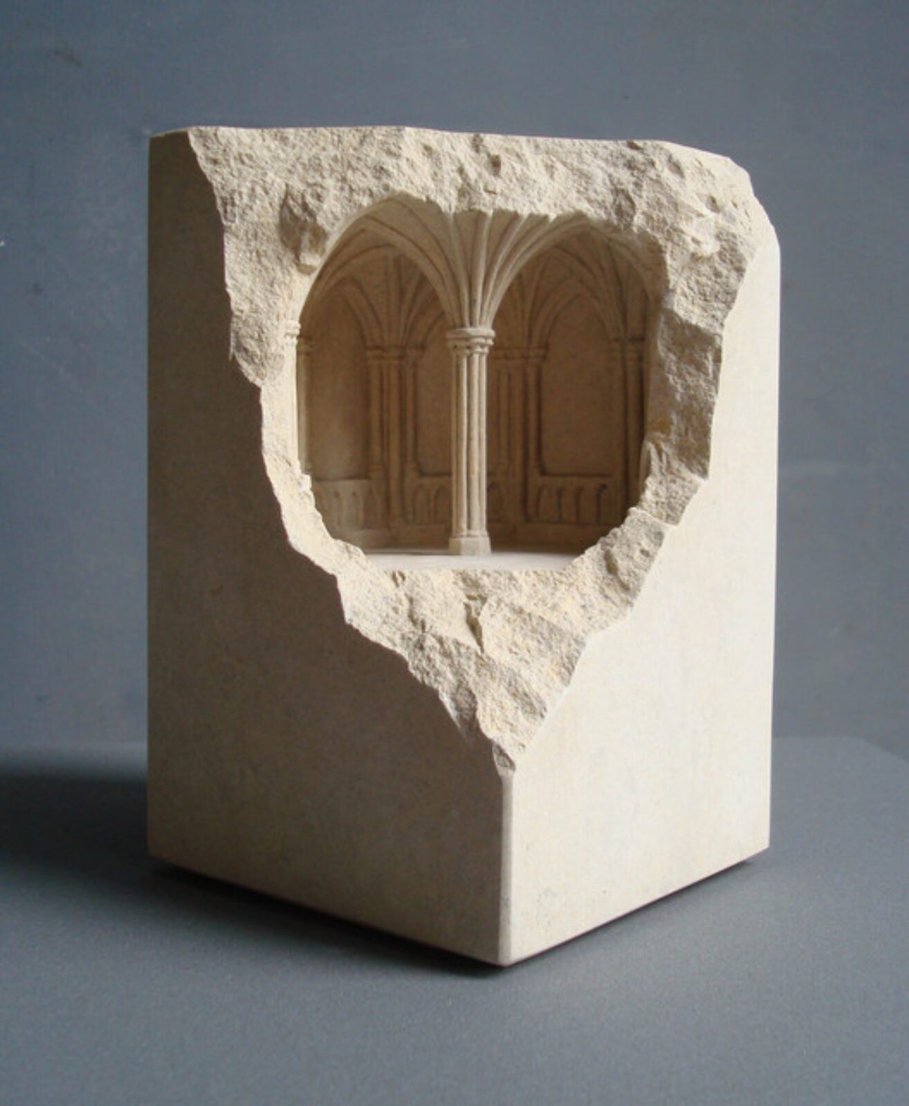 Miniature Spaces Carved From Stone | Matthew Simmonds – Arch2O.com