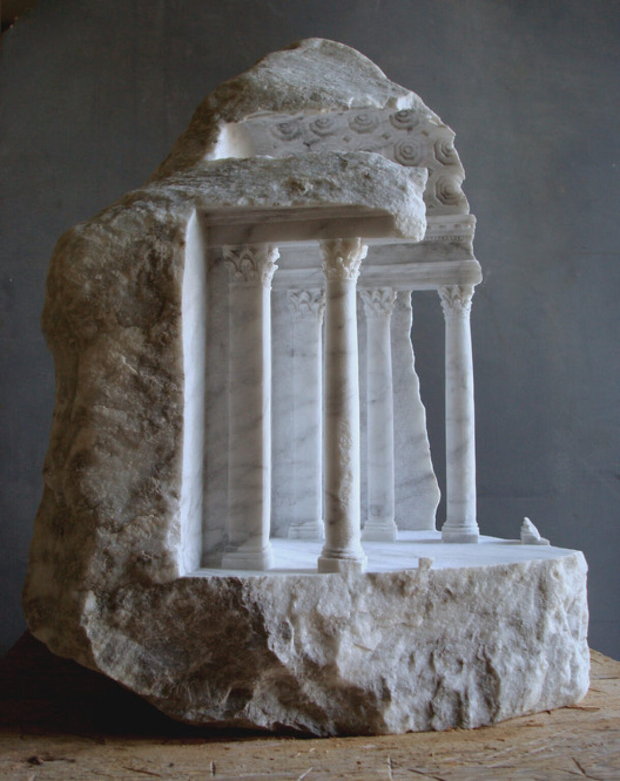 Miniature Spaces Carved From Stone | Matthew Simmonds - Arch2O.com