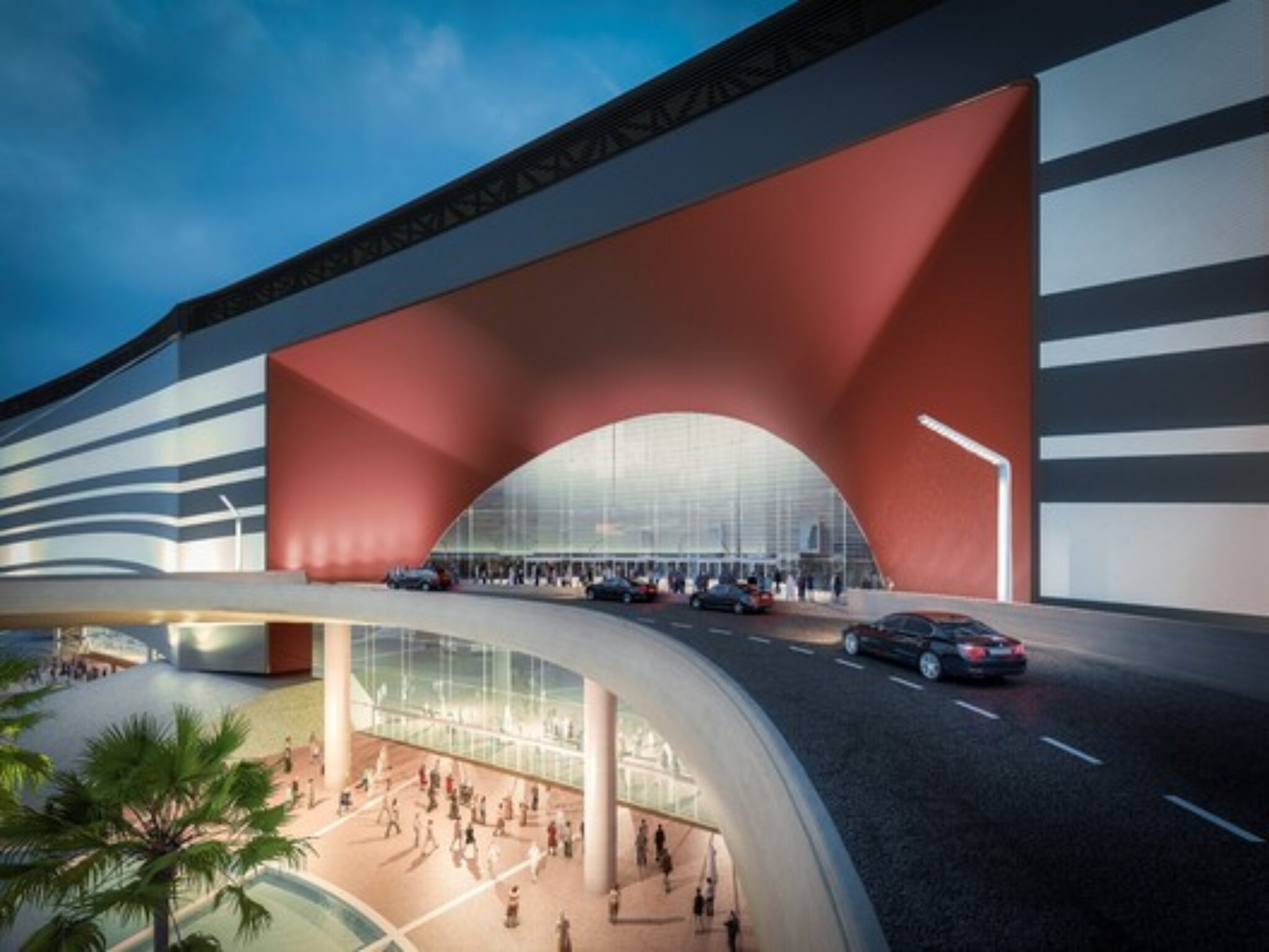 Qatar unveils a new 60,000-seater Stadium - Arch2O.com