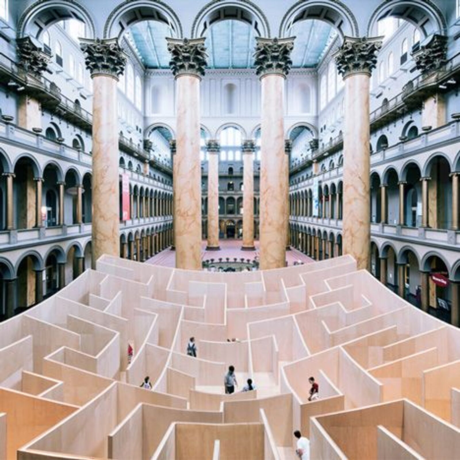 The BIG Maze Opens at the National Building Museum – Arch2O.com