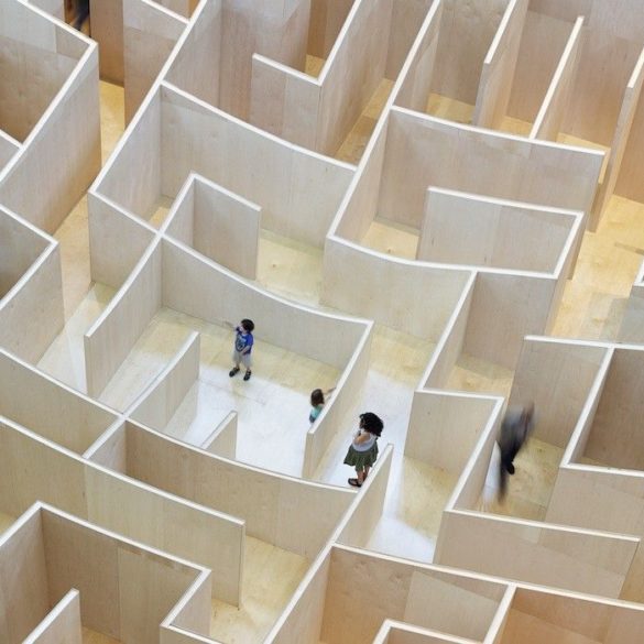 The BIG Maze Opens at the National Building Museum - Arch2O.com