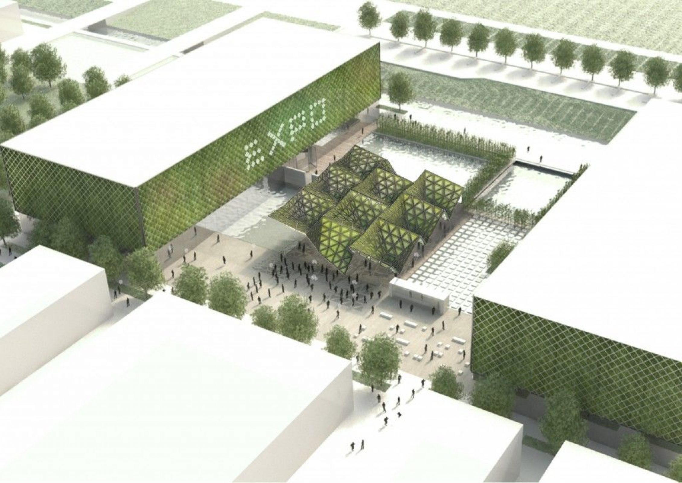 Urban Algae Canopy | Carlo Ratti Associati with Cesare Griffa & EcoLogicStudio - Arch2O.com