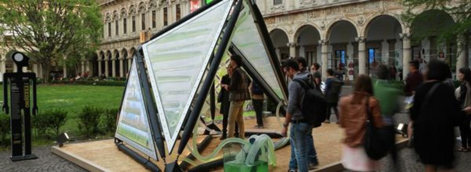 Urban Algae Canopy | Carlo Ratti Associati with Cesare Griffa & EcoLogicStudio - Arch2O.com