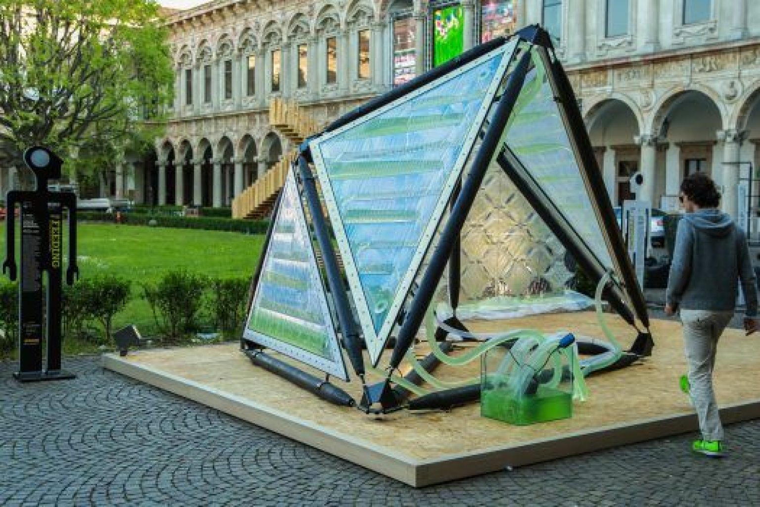 Urban Algae Canopy | Carlo Ratti Associati with Cesare Griffa ...
