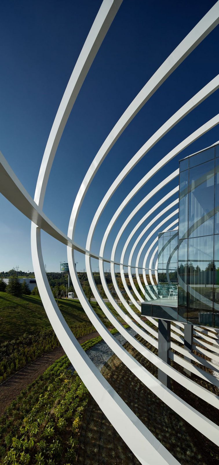 Elliptical Exterior ‘Tema Istanbul Showroom’ | Yazgan Design ...