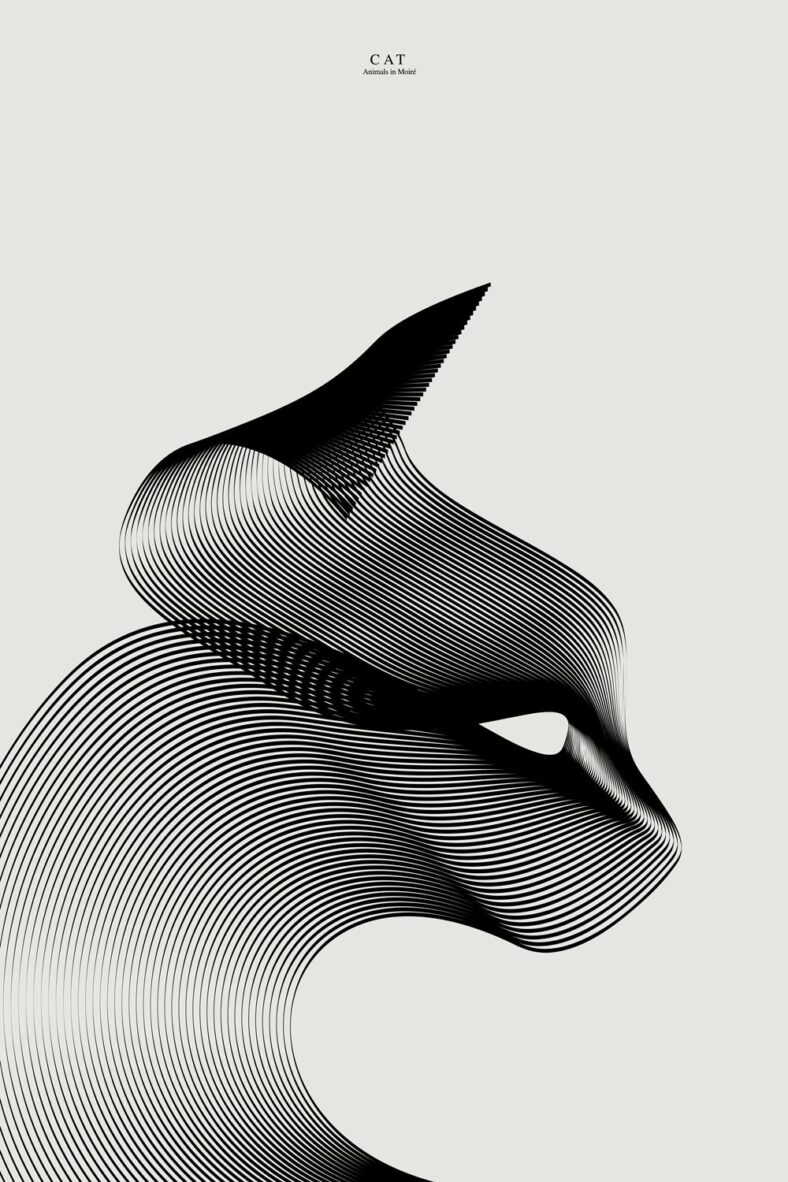 Find the Animals in the Moiré Patterns | Andrea Minini - Arch2O.com