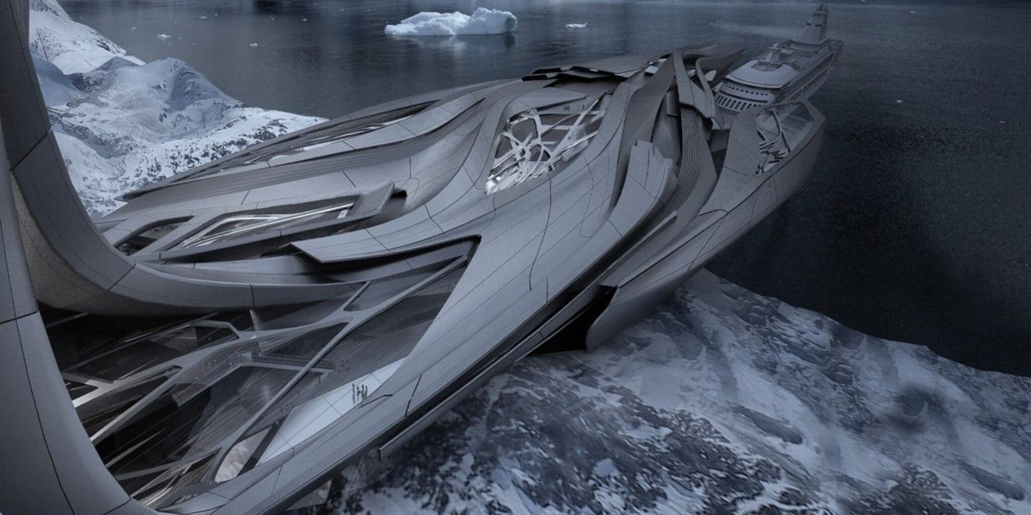 Antarctic Port For Tourism and Research | Sergiu Radu Pop