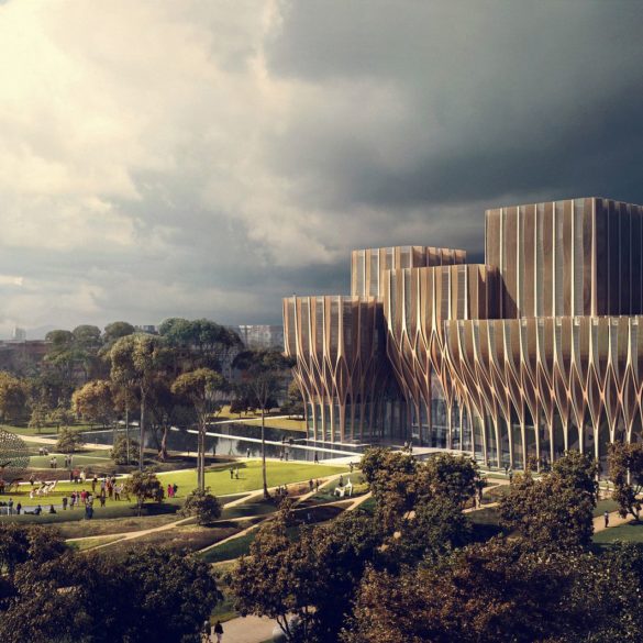 Sleuk Rith Institute | Zaha Hadid Architects - Arch2O.com