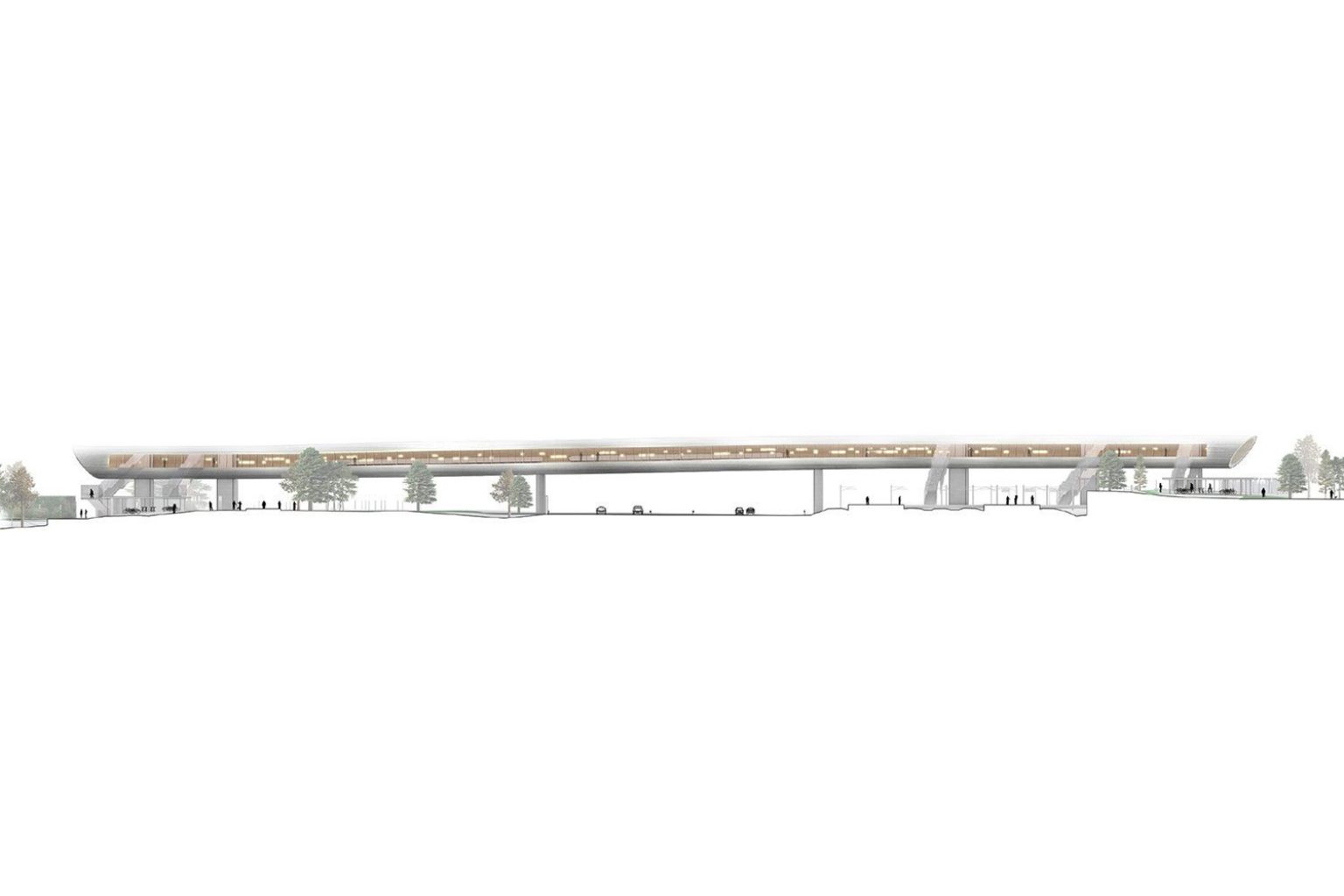 Pedestrian Bridge for Koge | COBE, DISSING + WEITLING, COWI