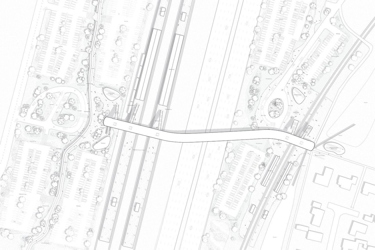 Pedestrian Bridge for Koge | COBE, DISSING + WEITLING, COWI