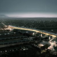 Pedestrian Bridge for Koge | COBE, DISSING + WEITLING, COWI