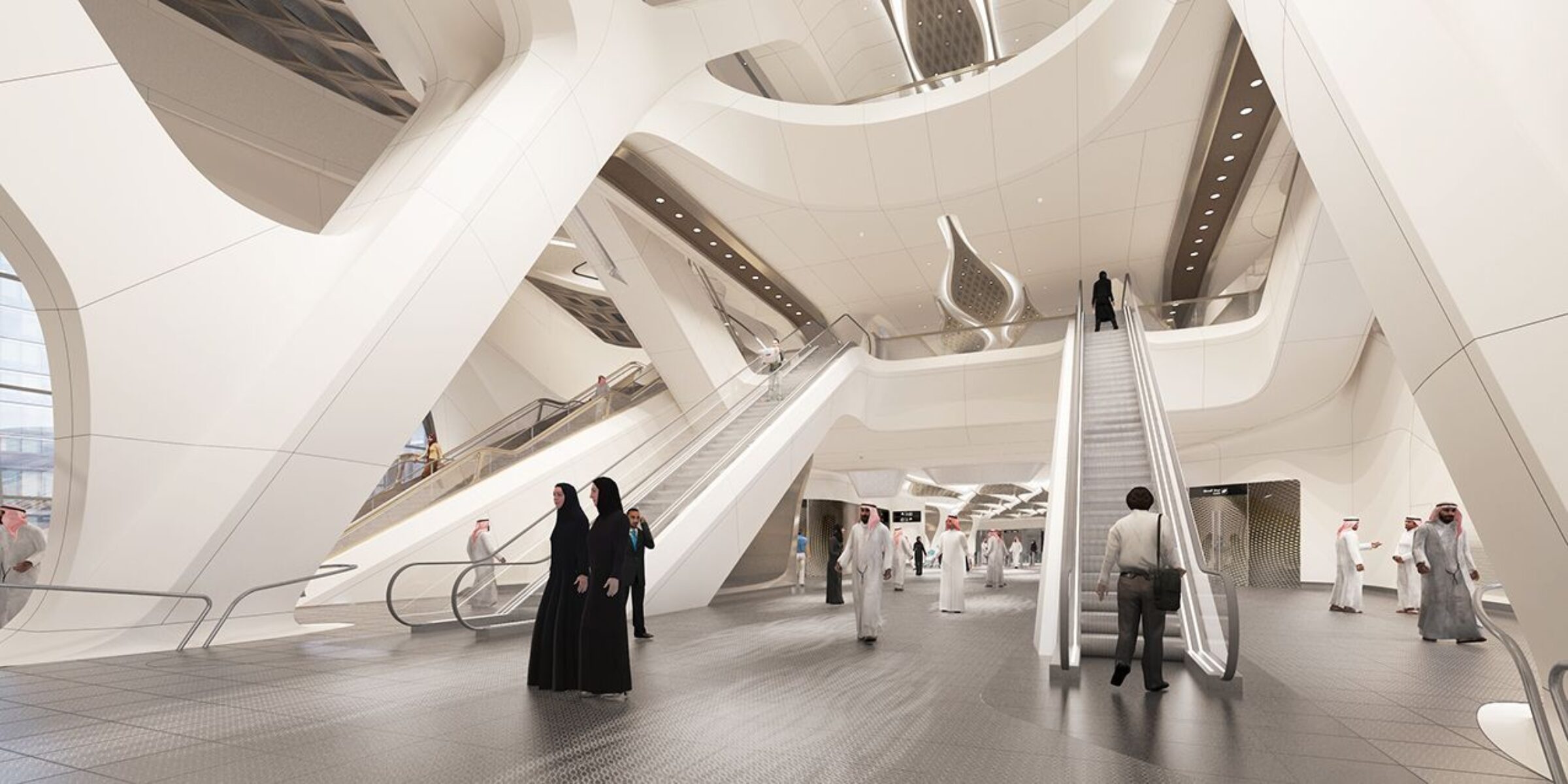 Riyadh Metro Station | Snøhetta - Arch2O.com