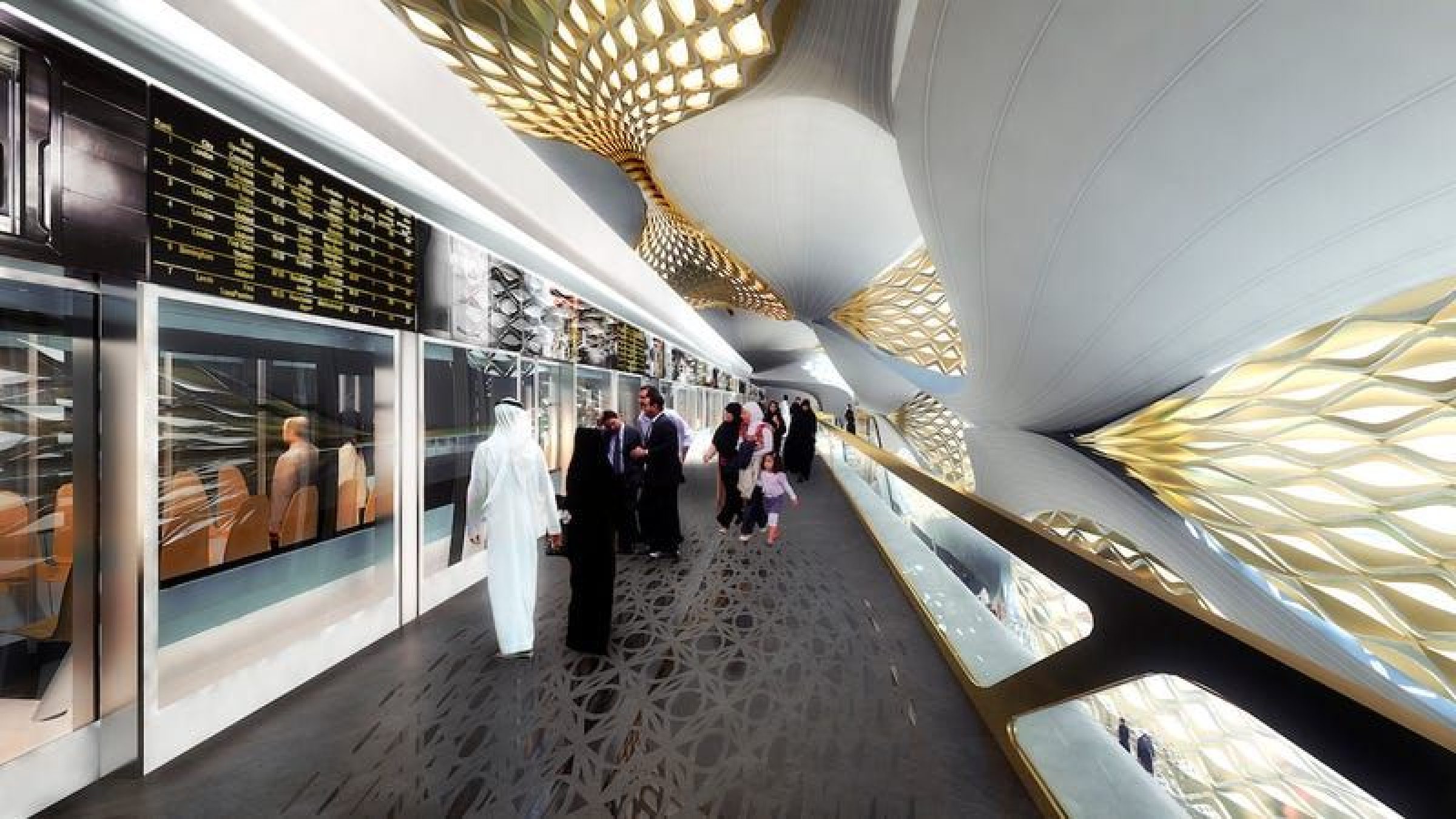 Riyadh-Metro Station | Zaha Hadid Architects - Arch2O.com