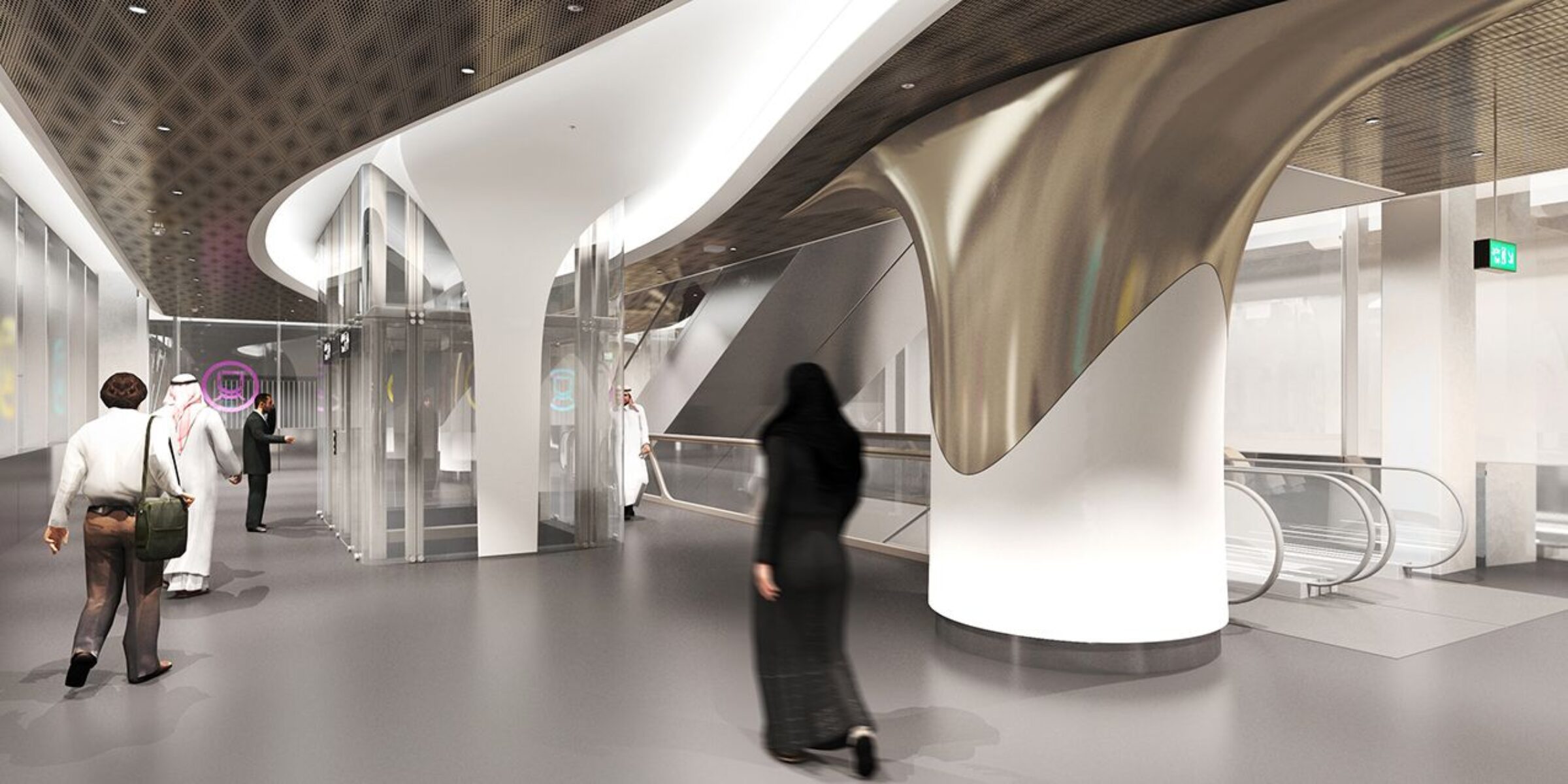 Riyadh Metro Station | Snøhetta - Arch2O.com