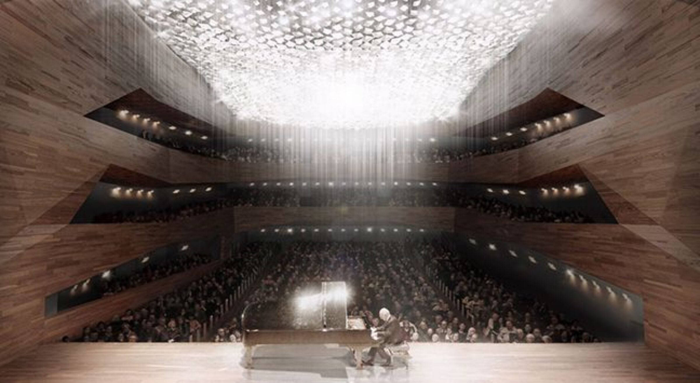 Architectonic Landscape of the Beethoven Concert Hall | Snøhetta ...
