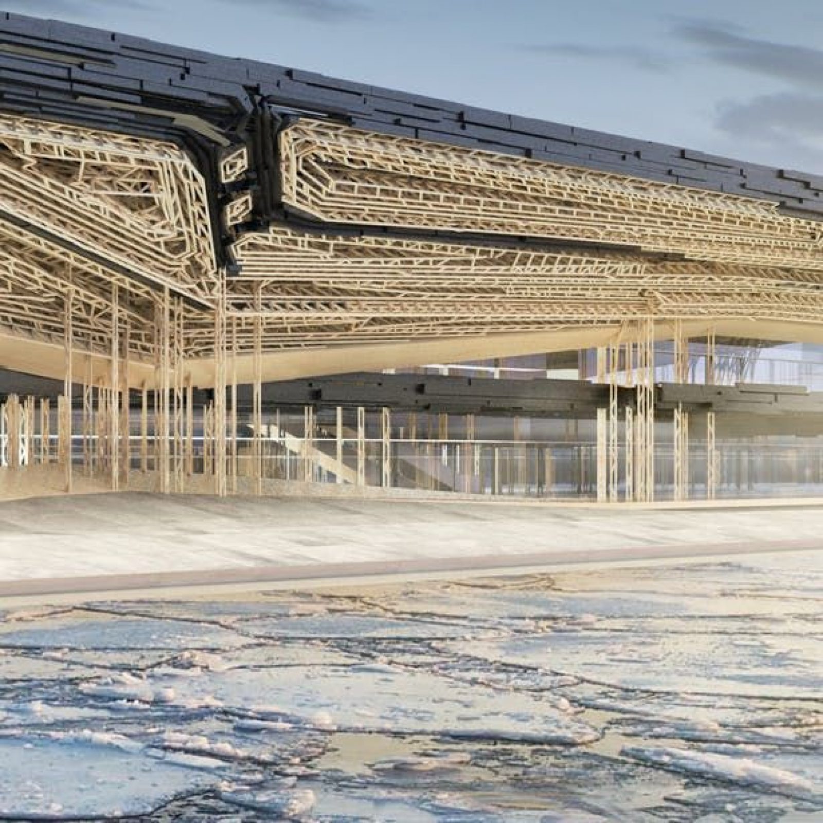 Guggenheim Helsinki Proposal | Gilles Retsin - Arch2O.com