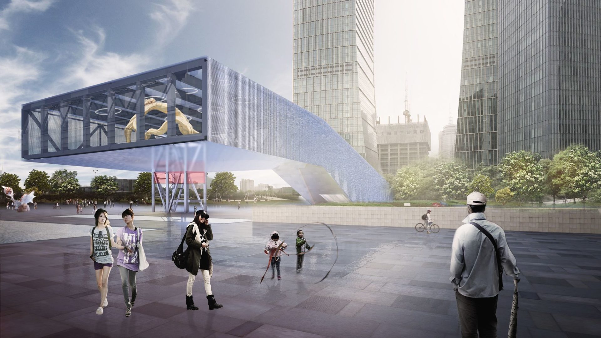 Lujiazui Exhibition Center | OMA - Arch2O.com